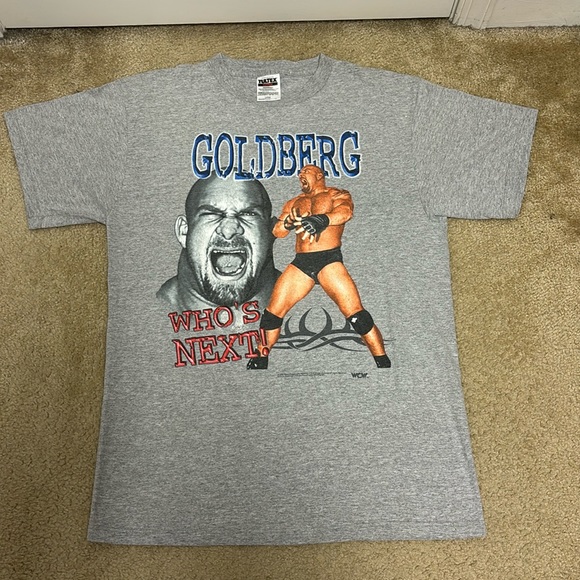 Vintage | Shirts | Vintage Wcw Goldberg Shirt | Poshmark
